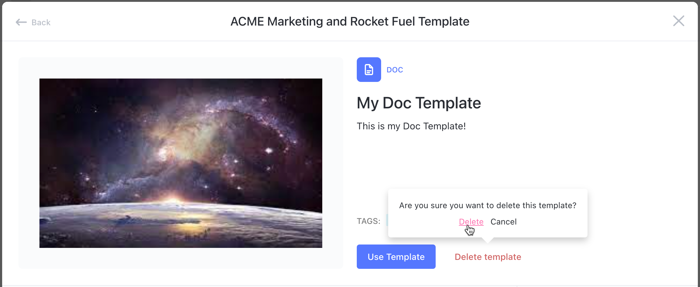 Delete Templates ClickUp Help