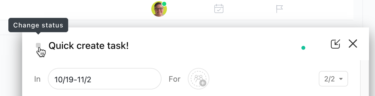 Create a task – ClickUp Help