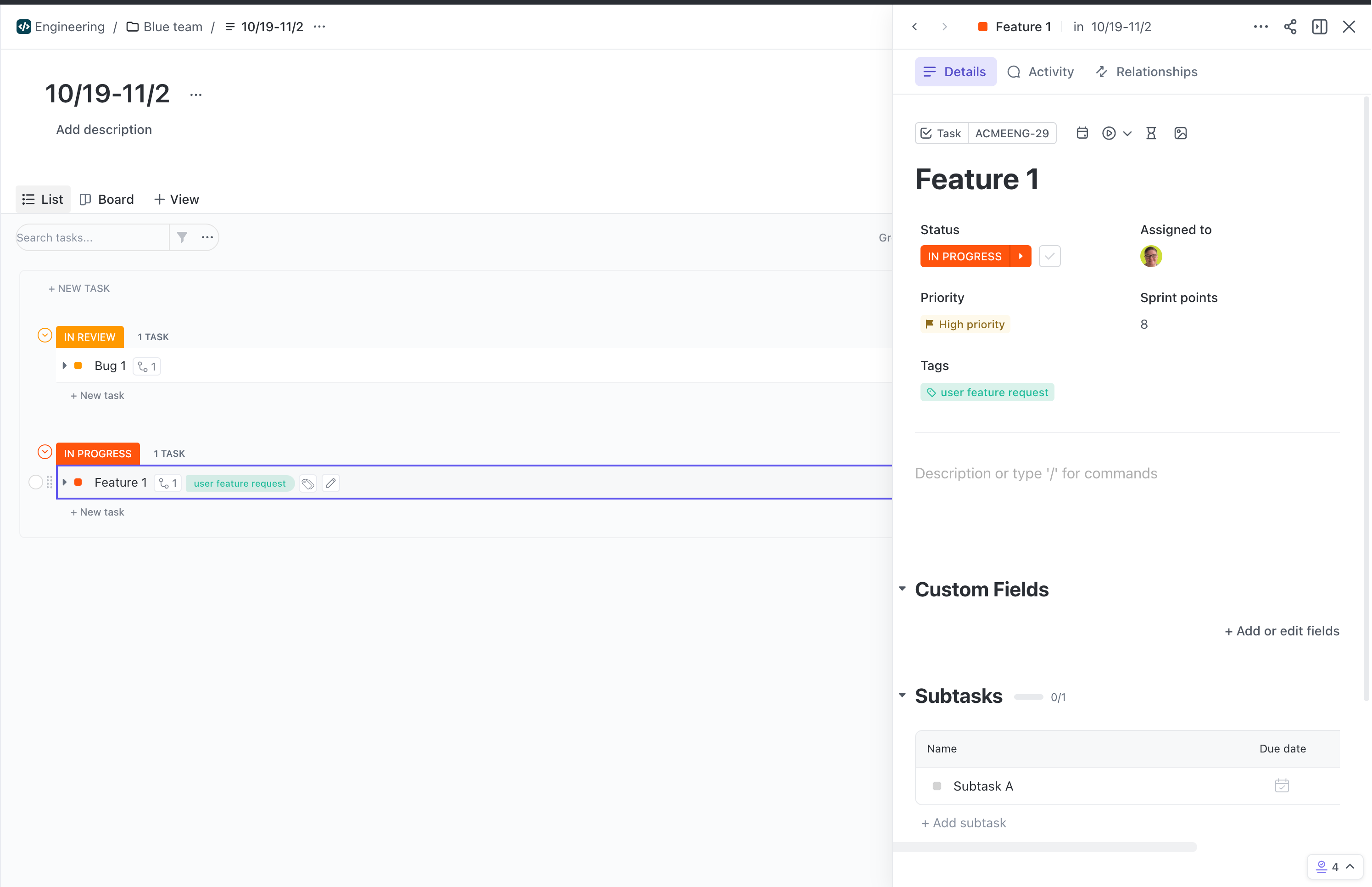 Task view 3.0 overview – ClickUp Help