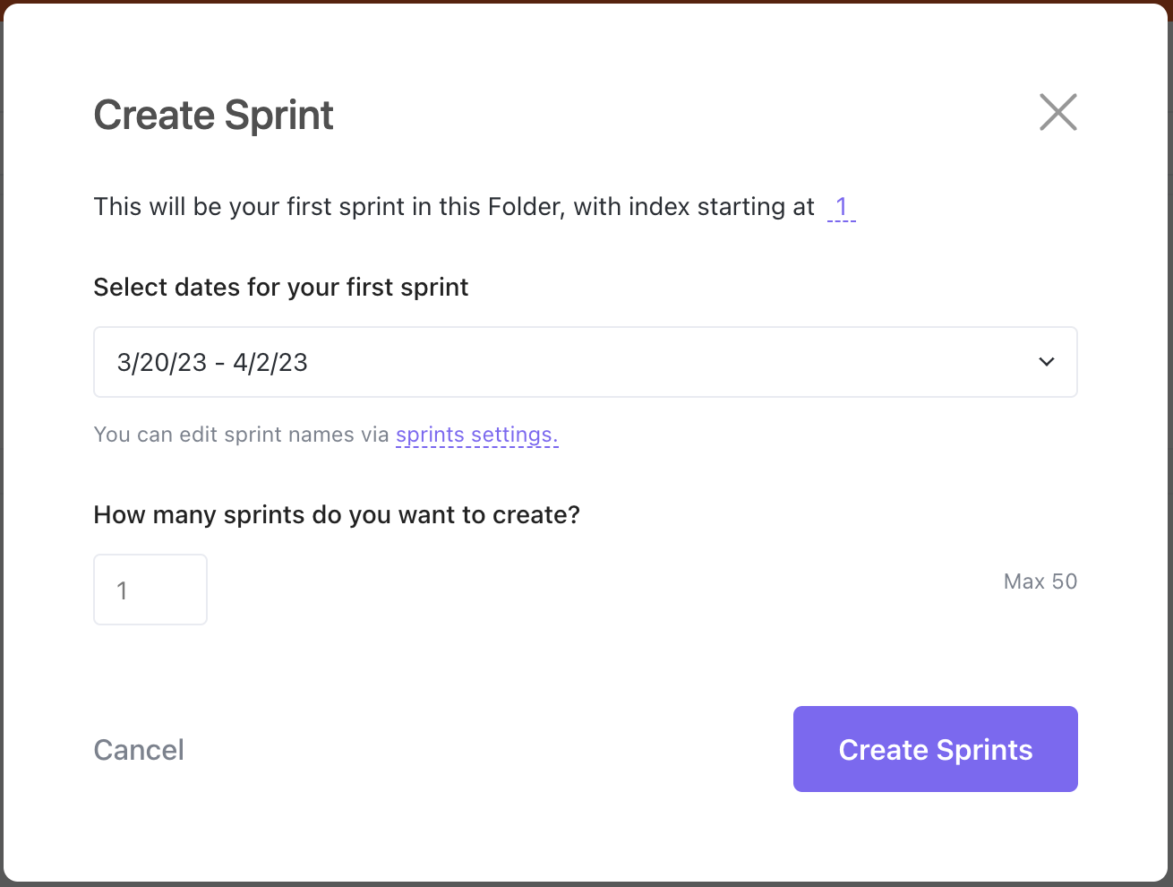 Create your first Sprint – ClickUp Help