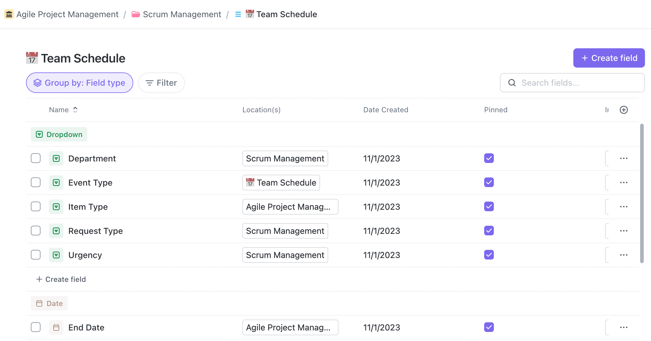 View Custom Fields With Custom Field Manager Clickup Help 1768