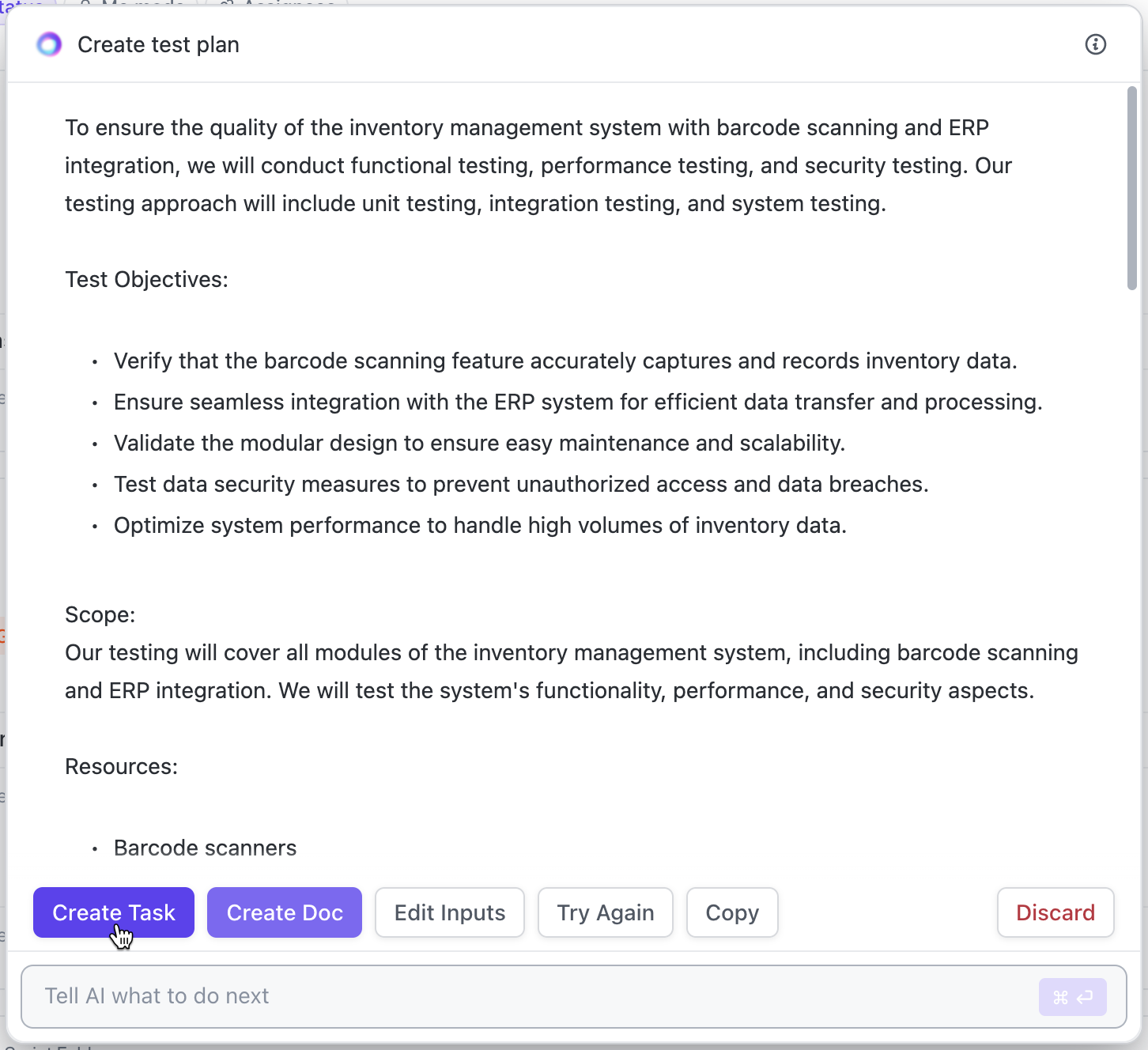 Create a task – ClickUp Help