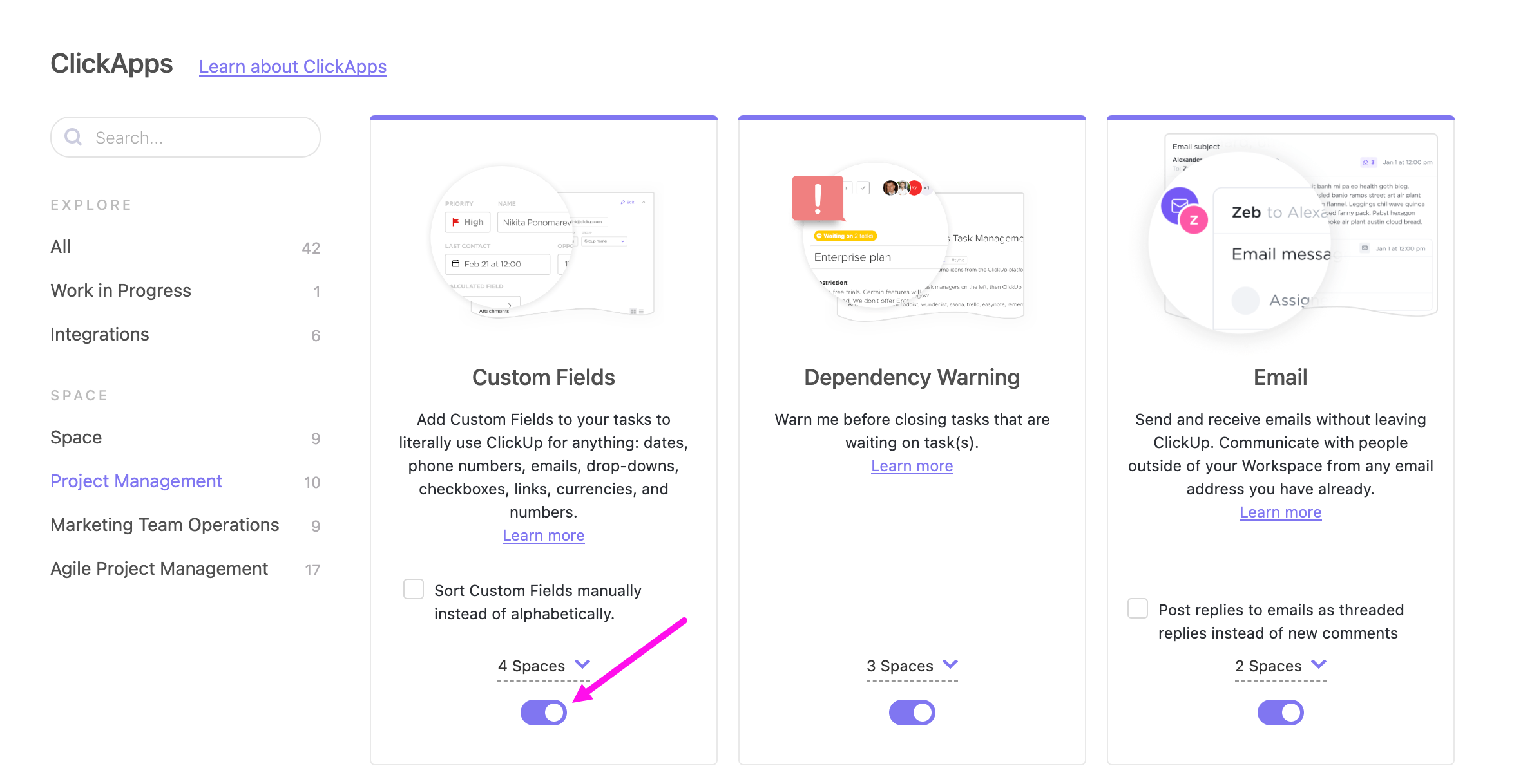 Intro to ClickApps – ClickUp Help