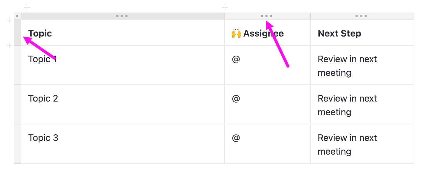 Create a table – ClickUp Help