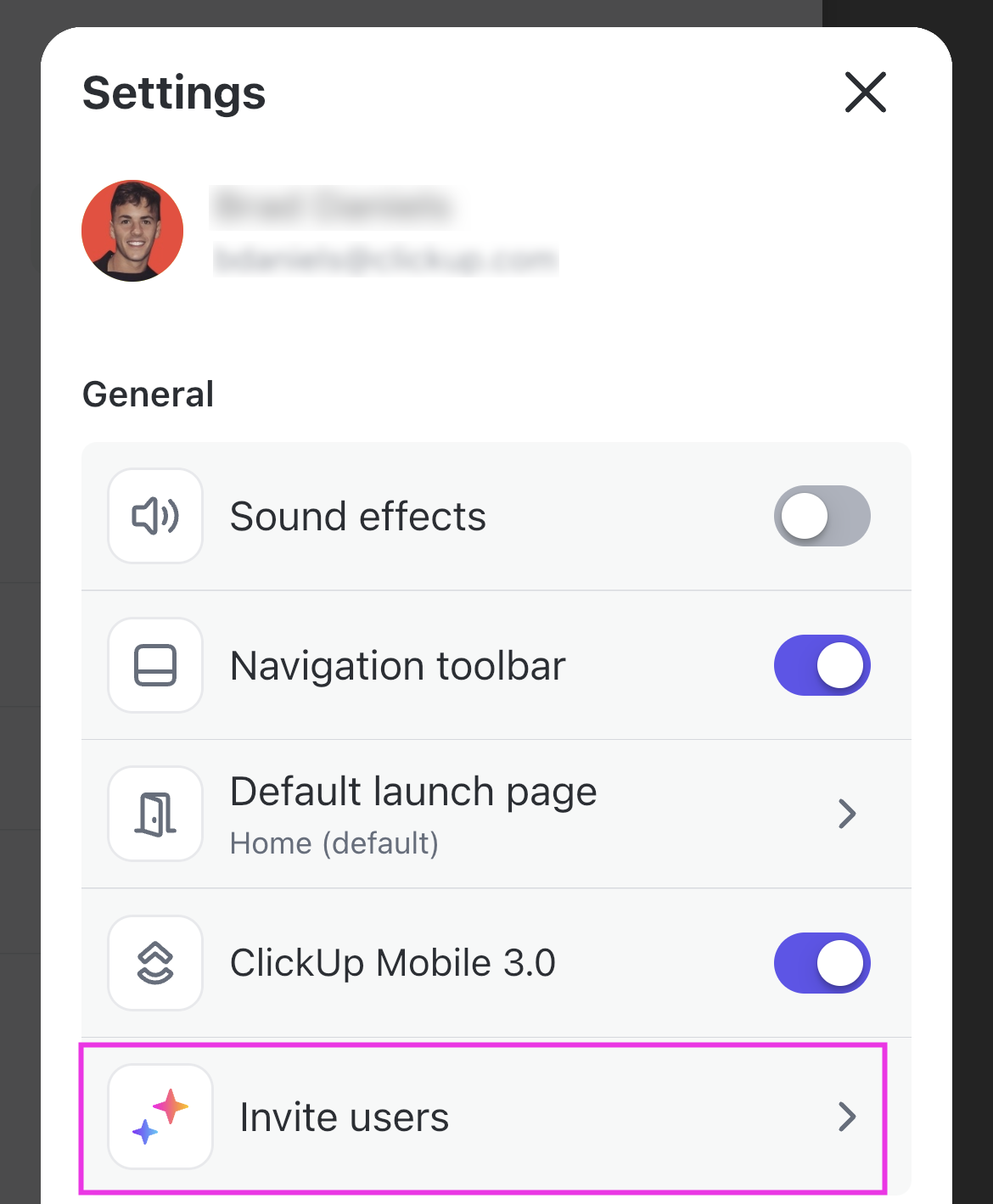 Invite people to your Workspace on the mobile app – ClickUp Help