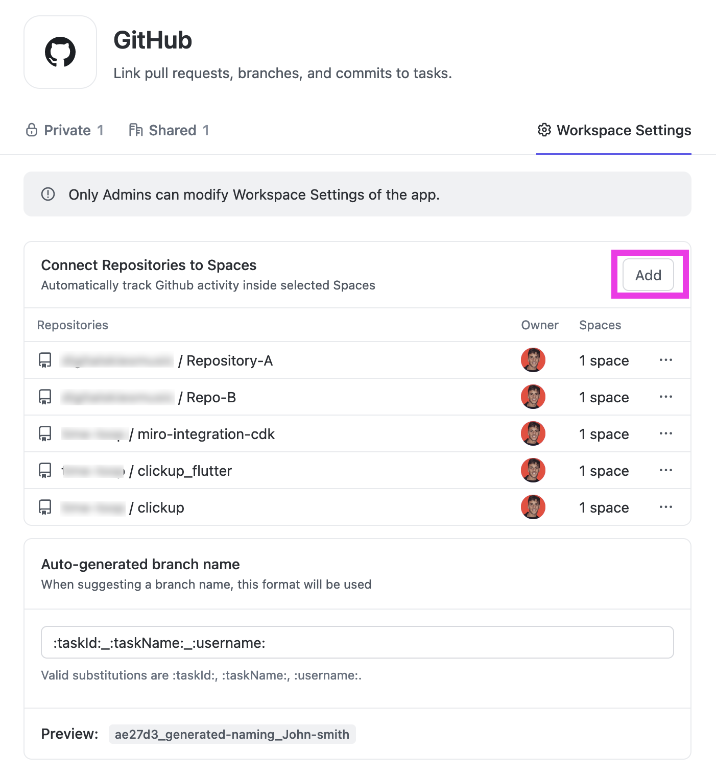 Github Integration Clickup Help 8358