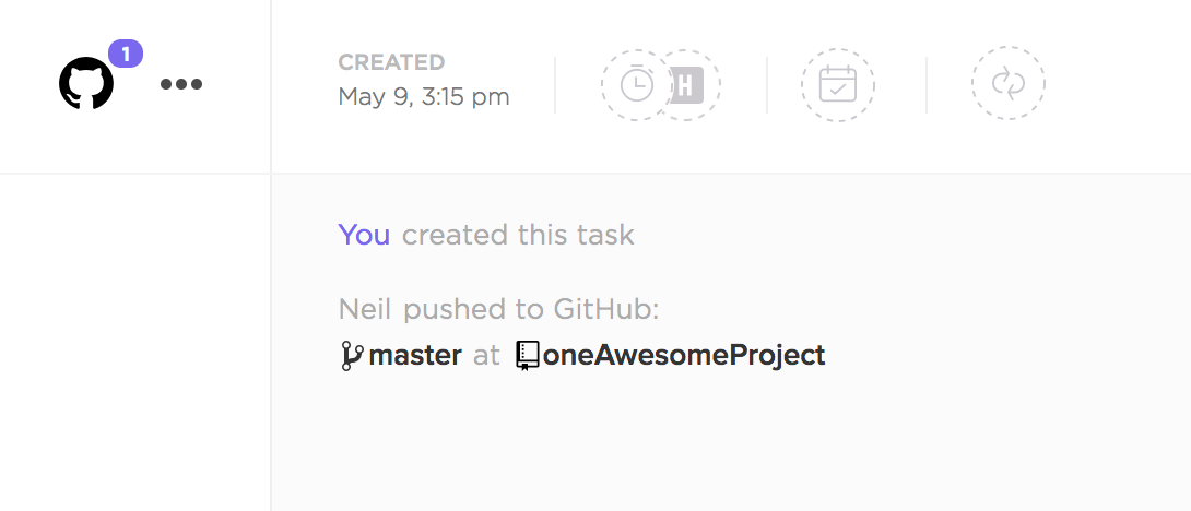 Github Integration Clickup Help 0449