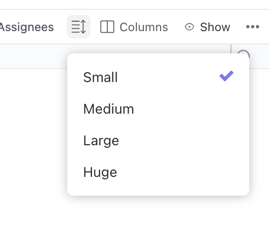 Table view – ClickUp Help