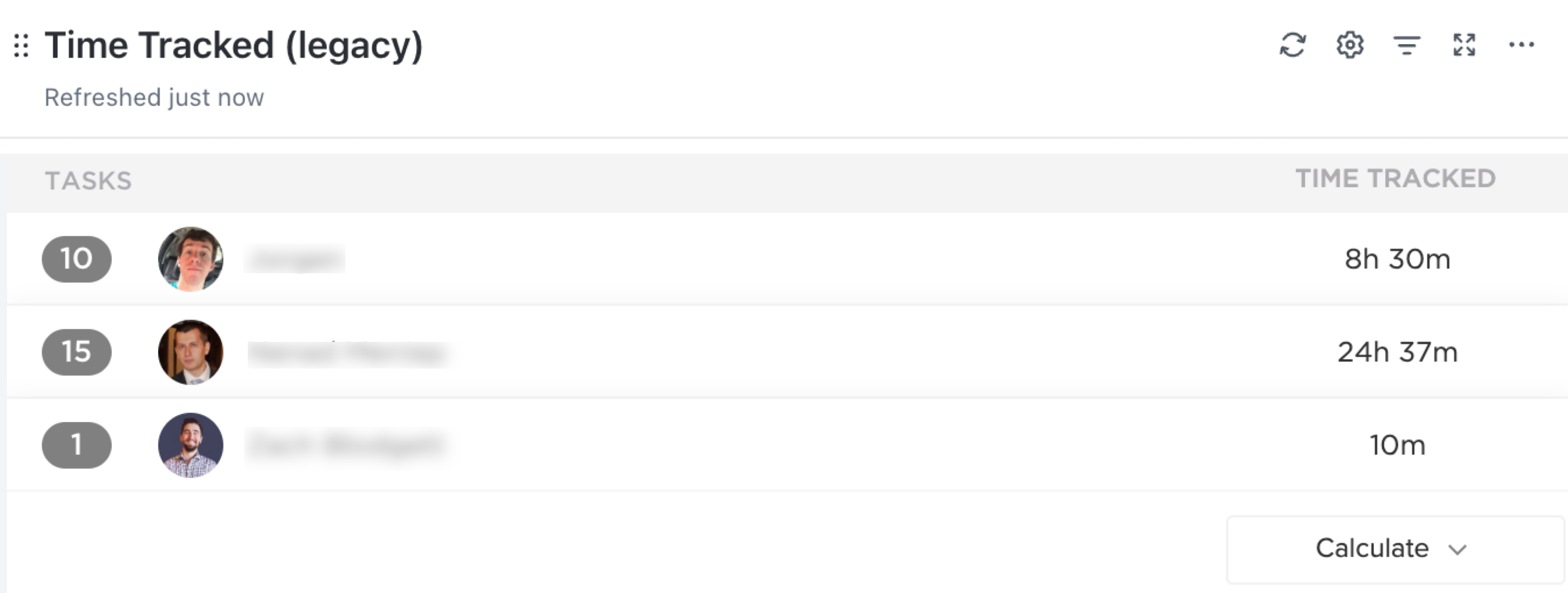 Time Tracking cards – ClickUp Help