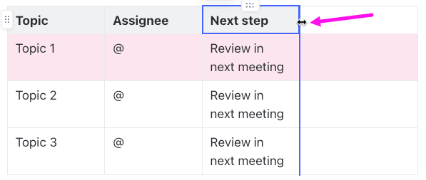 Create a table – ClickUp Help