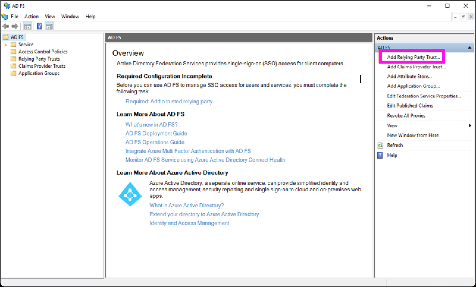 Configure on-premise Microsoft Active Directory with Active Directory ...