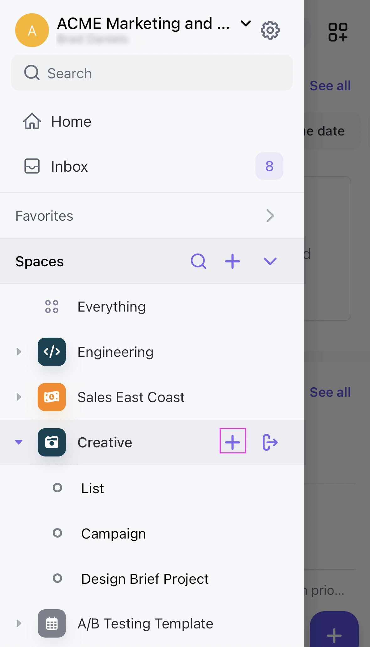 Manage Lists and Folders on mobile – ClickUp Help