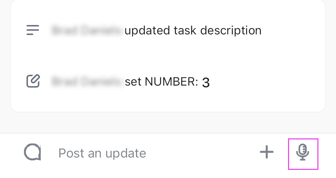 Record and send Voice Clips on mobile – ClickUp Help