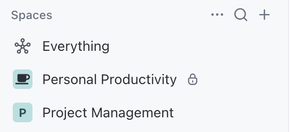 Share Spaces, Folders, Lists, and tasks – ClickUp Help