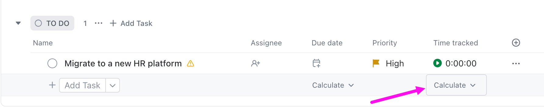 Use views for time reporting – ClickUp Help
