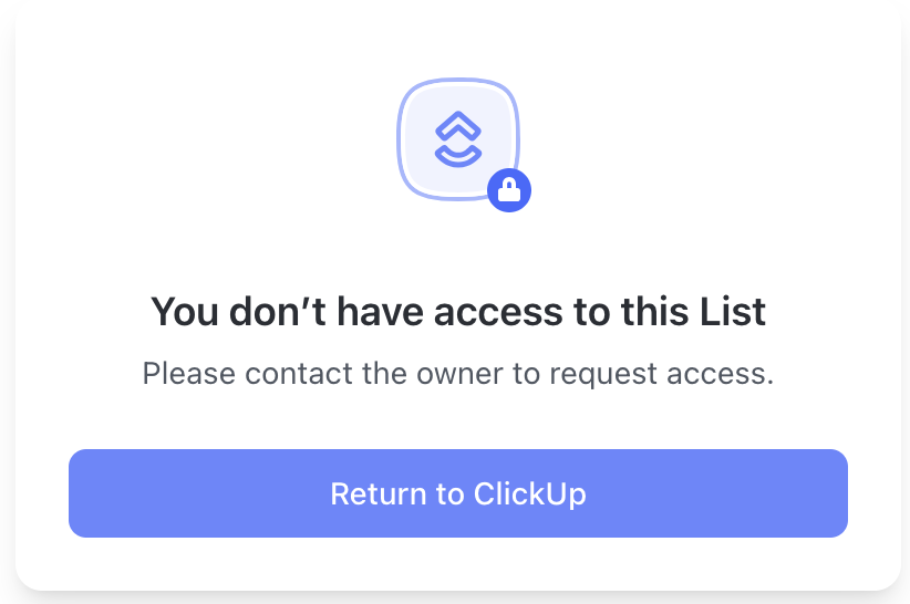 Intro to permissions – ClickUp Help