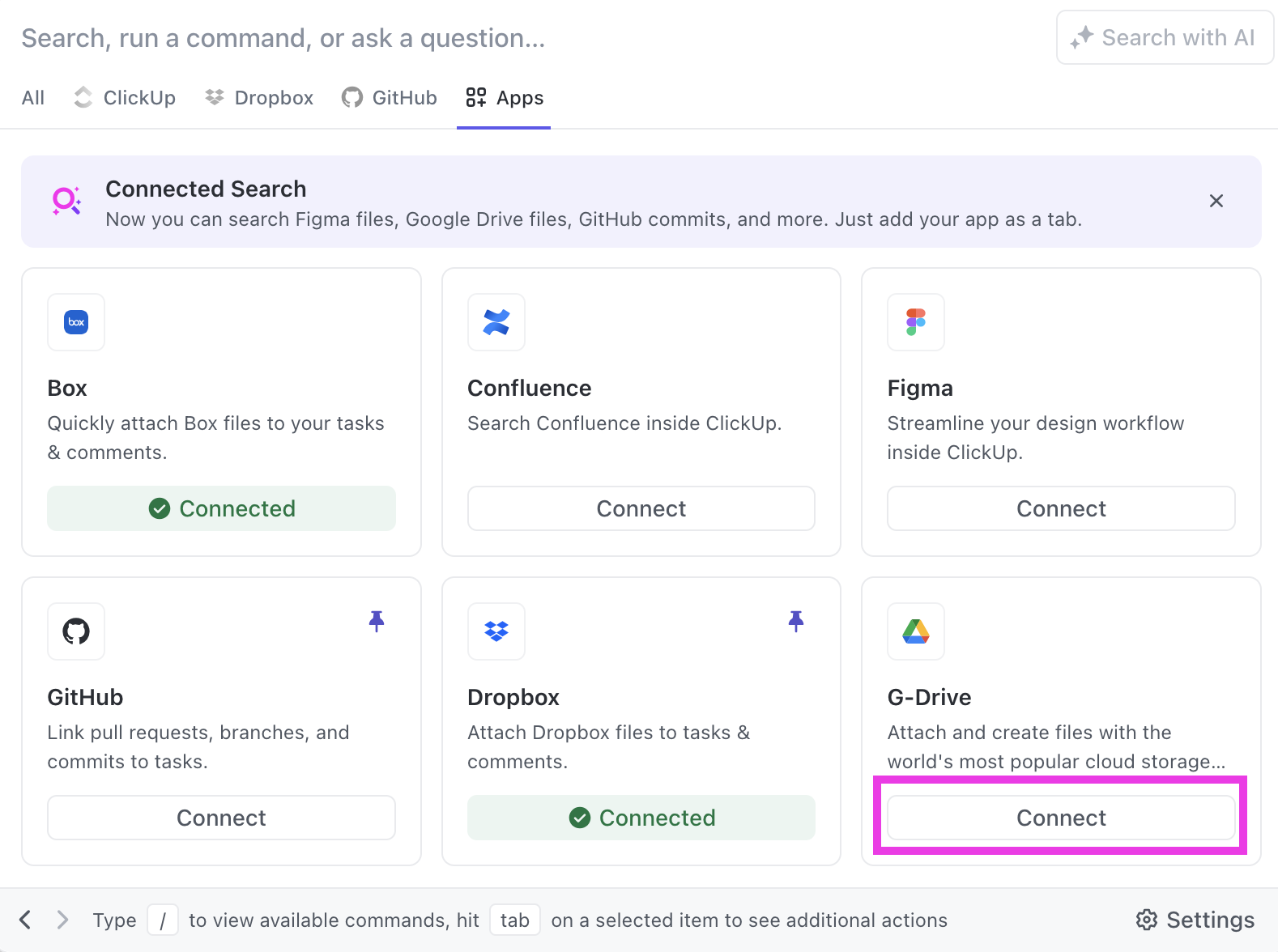 Google Drive integration – ClickUp Help