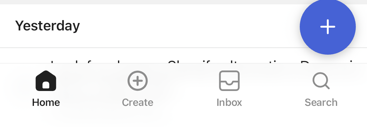Intro to Inbox on mobile – ClickUp Help