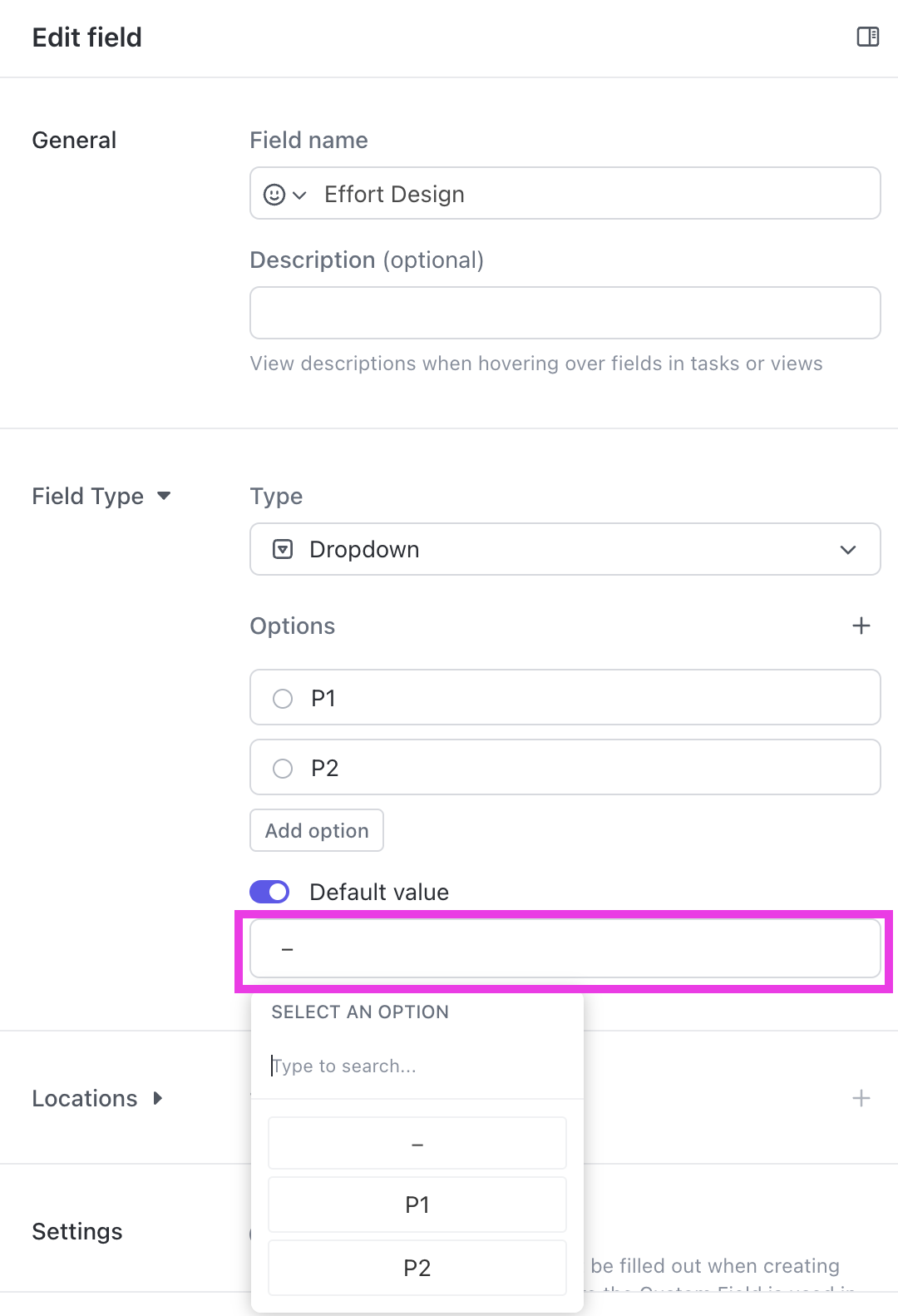 Manage Custom Fields Clickup Help 8971