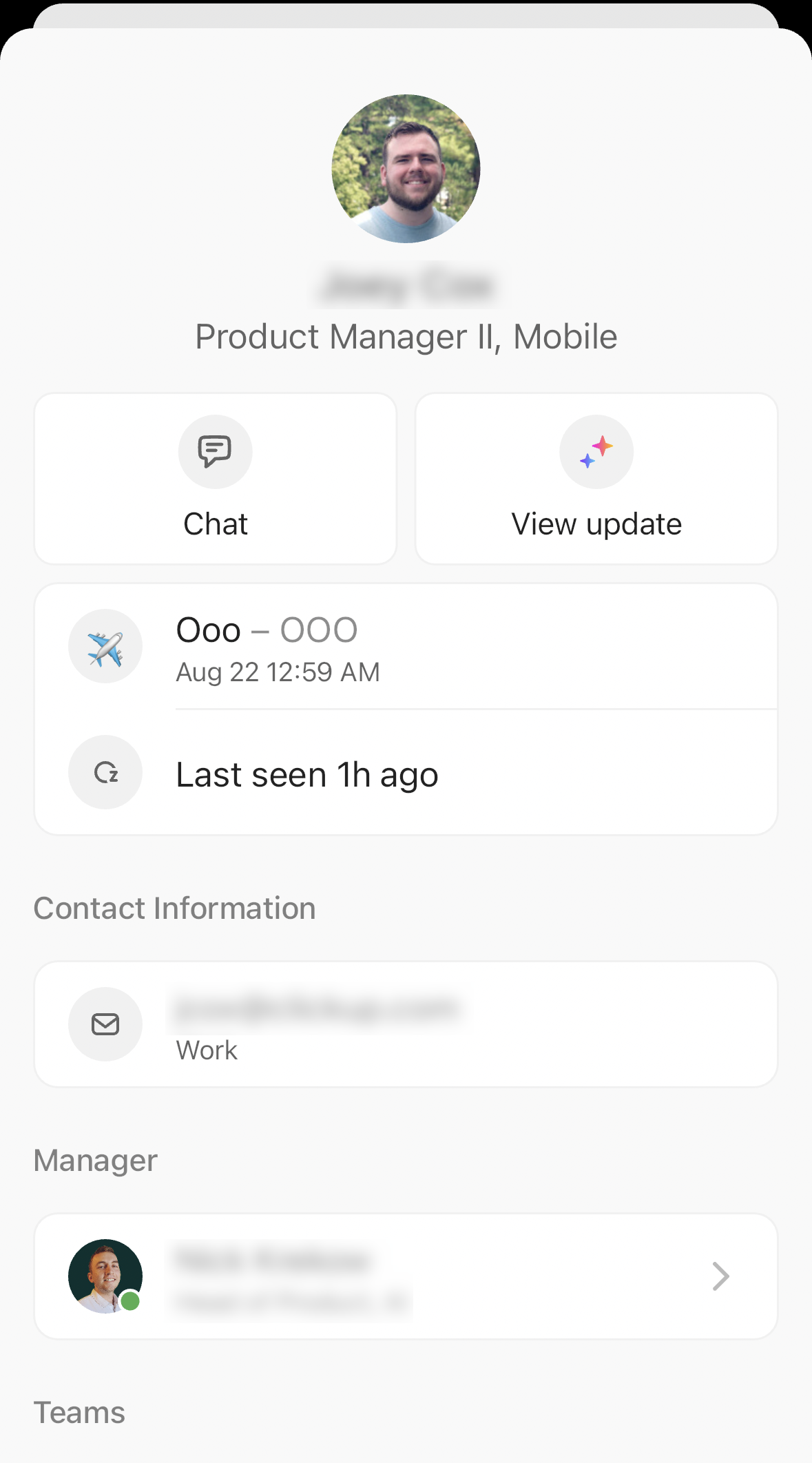 Mobile Chat – ClickUp Help