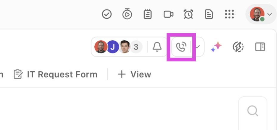 Start a SyncUp – ClickUp Help