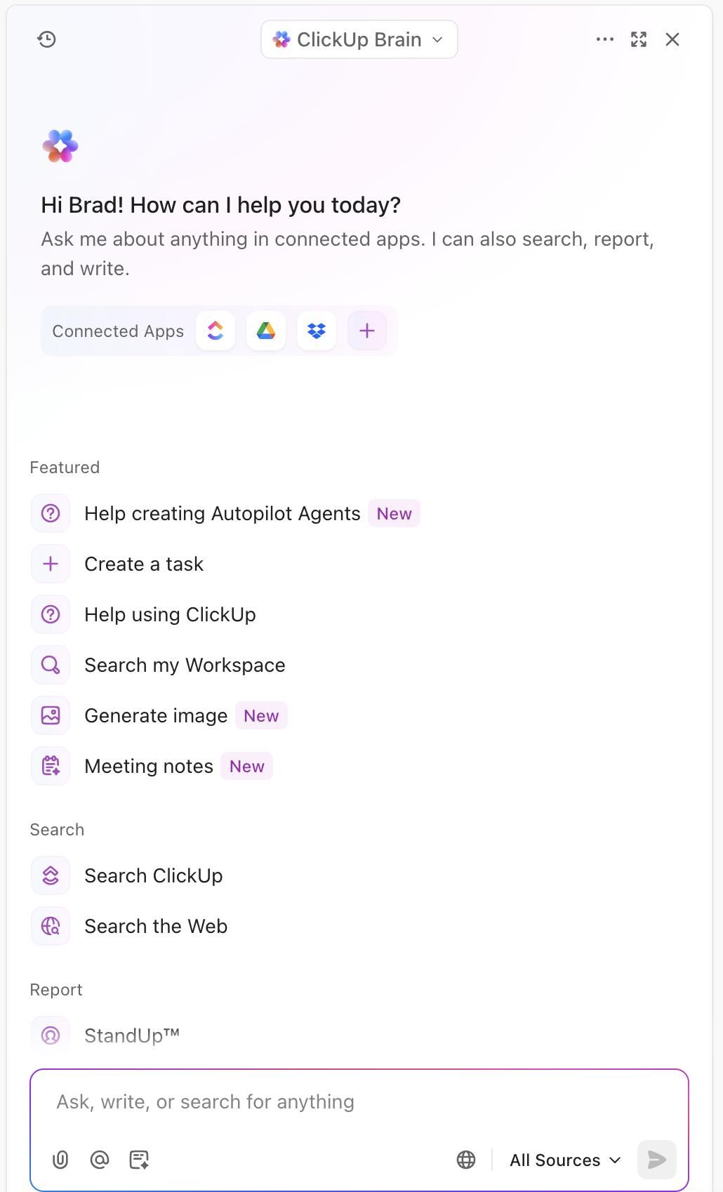 Use ClickUp AI for goals and OKRs – ClickUp Help