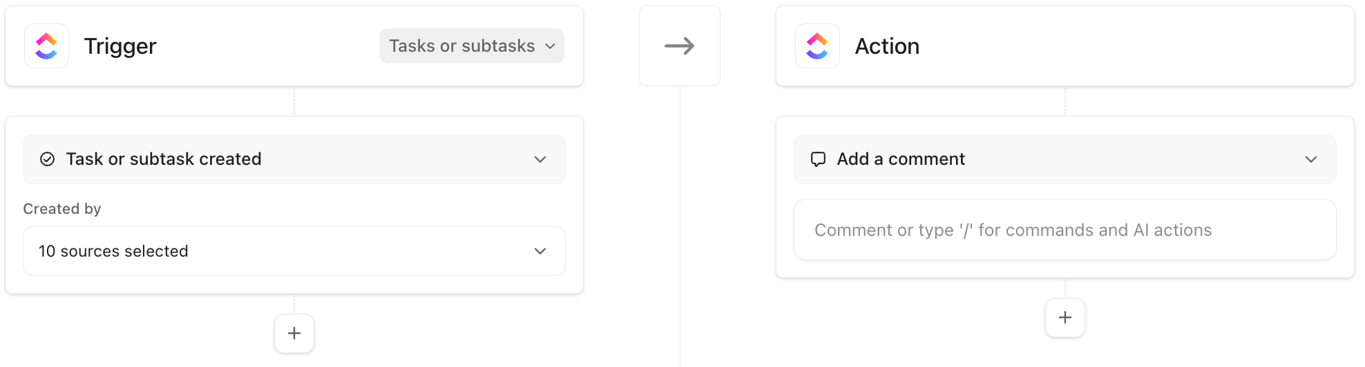Create an Automation – ClickUp Help