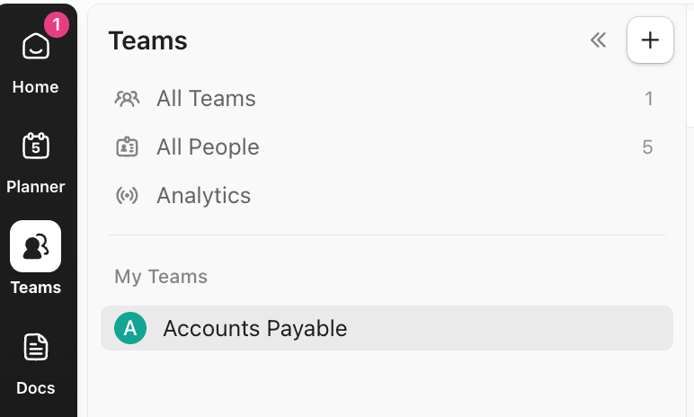 Intro to Teams Hub – ClickUp Help
