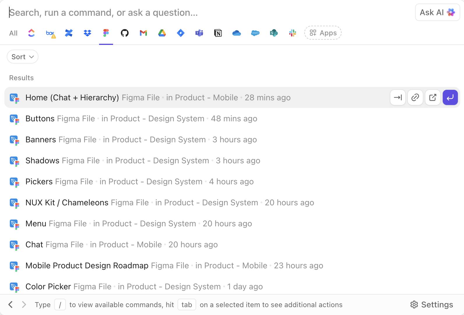 Connected Search – ClickUp Help