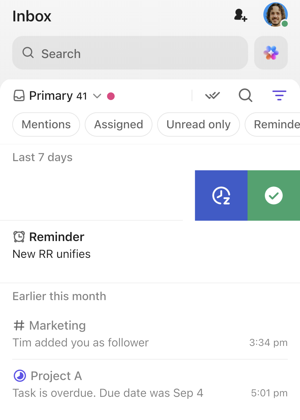 Create reminders on mobile – ClickUp Help