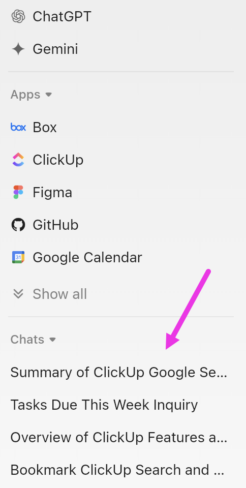 Use BrainGPT Home in the Chrome extension – ClickUp Help