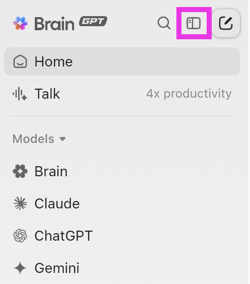 Use BrainGPT Home in the Chrome extension – ClickUp Help