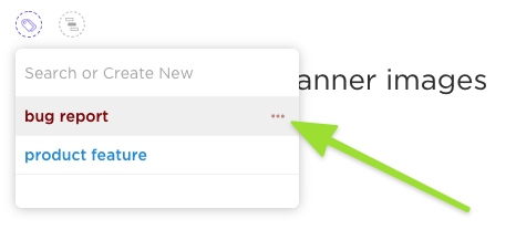 Editar tags – ClickUp Help