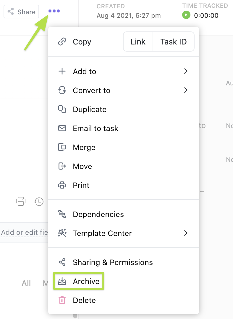 Delete A Task ClickUp Help