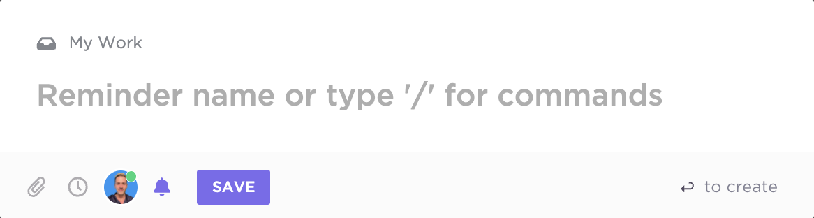 Intro to reminders – ClickUp Help
