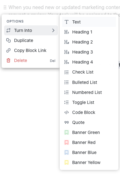 Format Text In Docs ClickUp Help