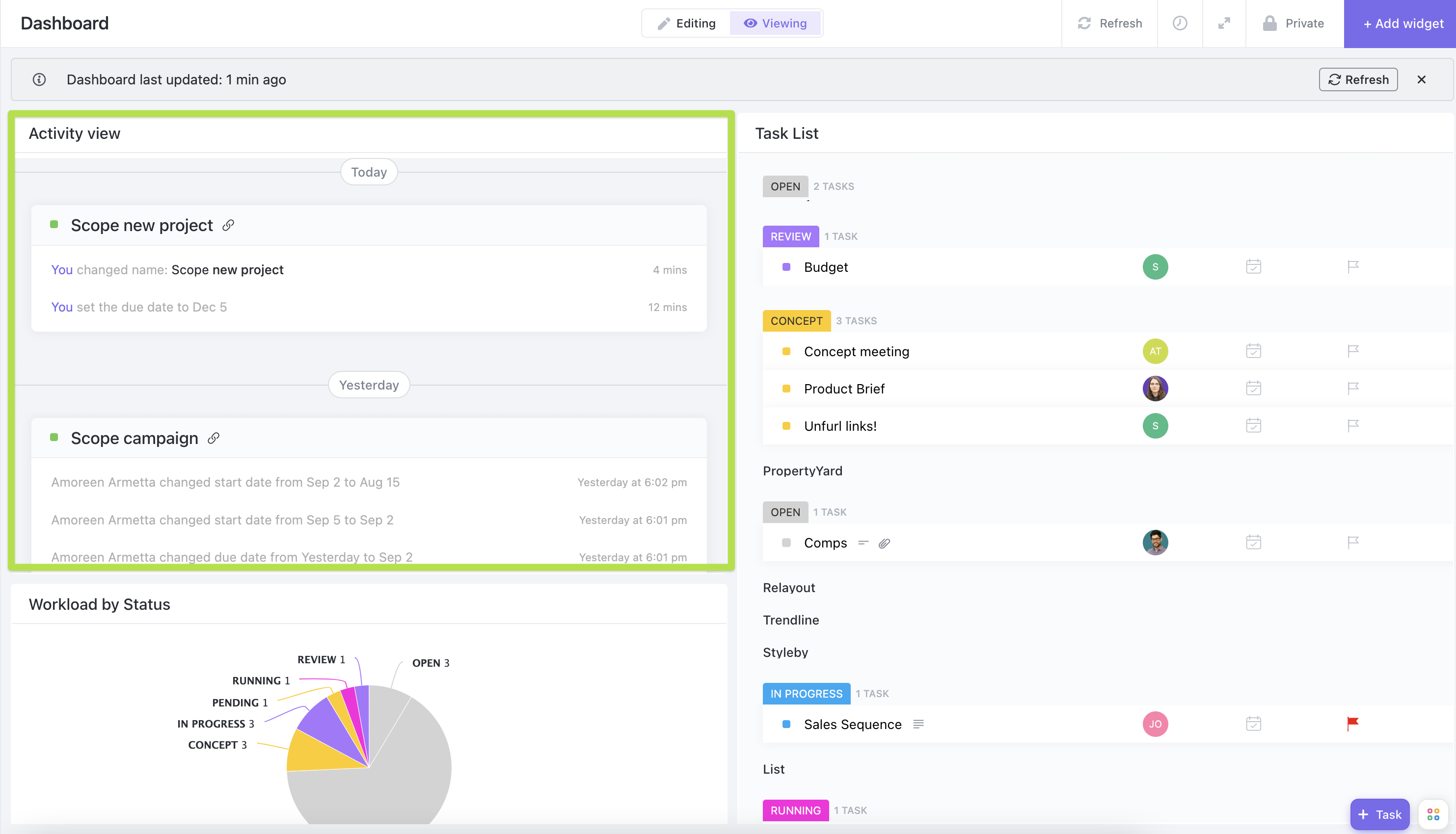 Activity View ClickUp Help
